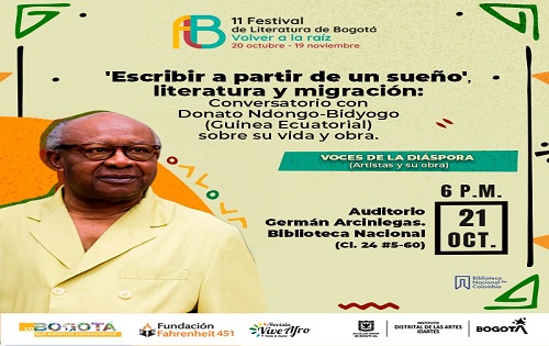 El escritor guineoecuatoriano Donato Ndongo, invitado especial en el ...
